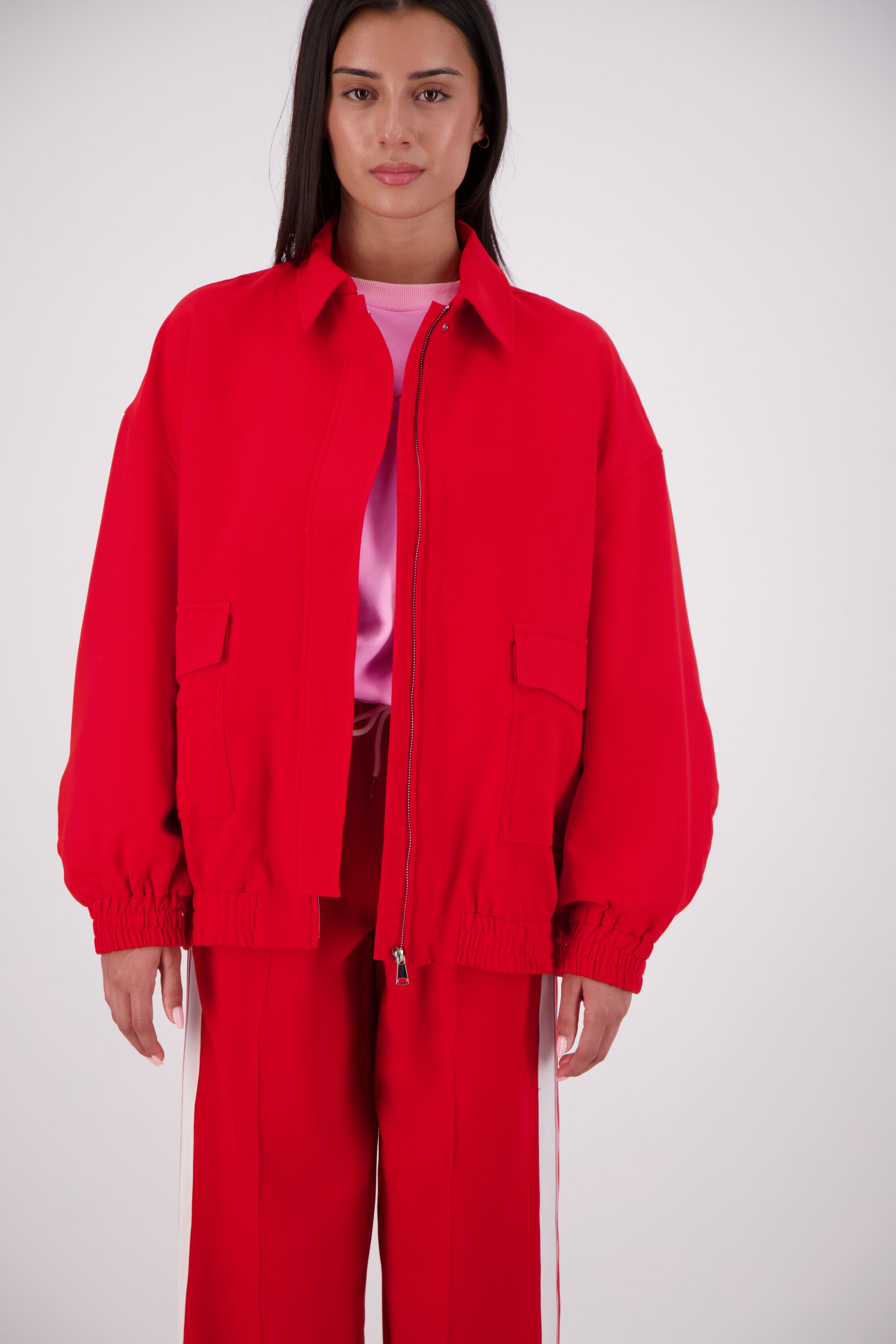 Ischia Bomber RED | JASMINE ALEXA | Shop The Range Here – Off Duty