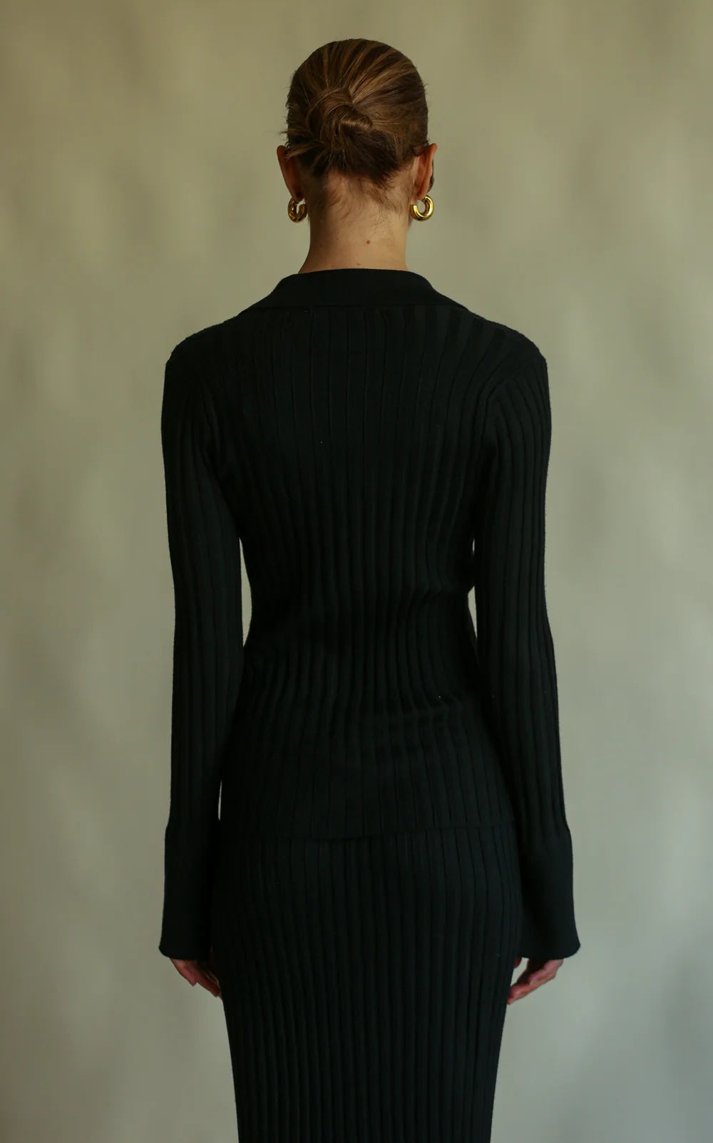 Moon Rise Knit Top NOIR | ARAMINTA JAMES | Shop The Range Here – Off Duty