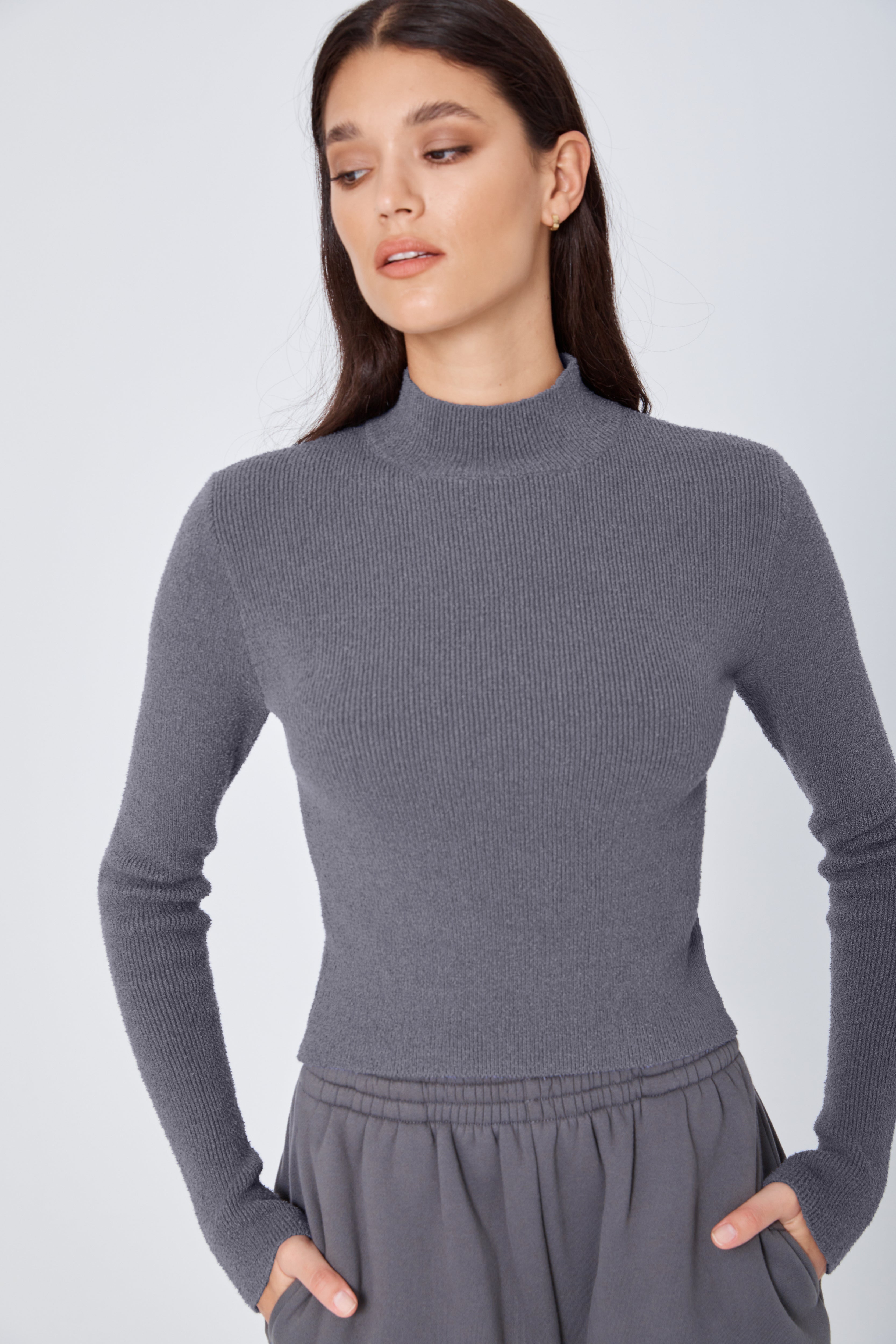 The Long Sleeve Top STONE | Atoir x Rozalia | Shop The Range Here – Off ...