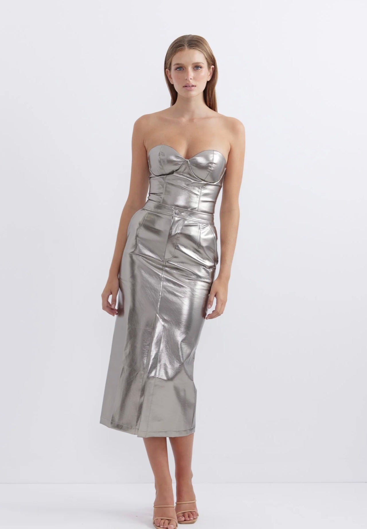Flight Midi Skirt PLATINUM | PASDUCHAS | Shop The Range Here – Off Duty