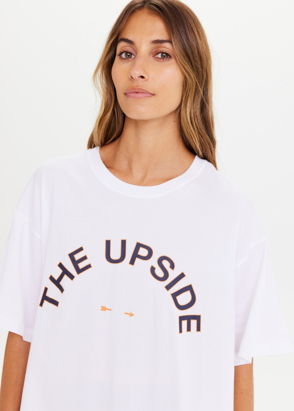 Laura Tee WHITE | THE UPSIDE | Shop The Range Here – Off Duty