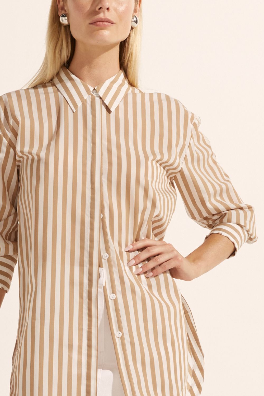 Agile Top FLAX STRIPE | ZOE KRATZMANN | Shop The Range Here – Off Duty