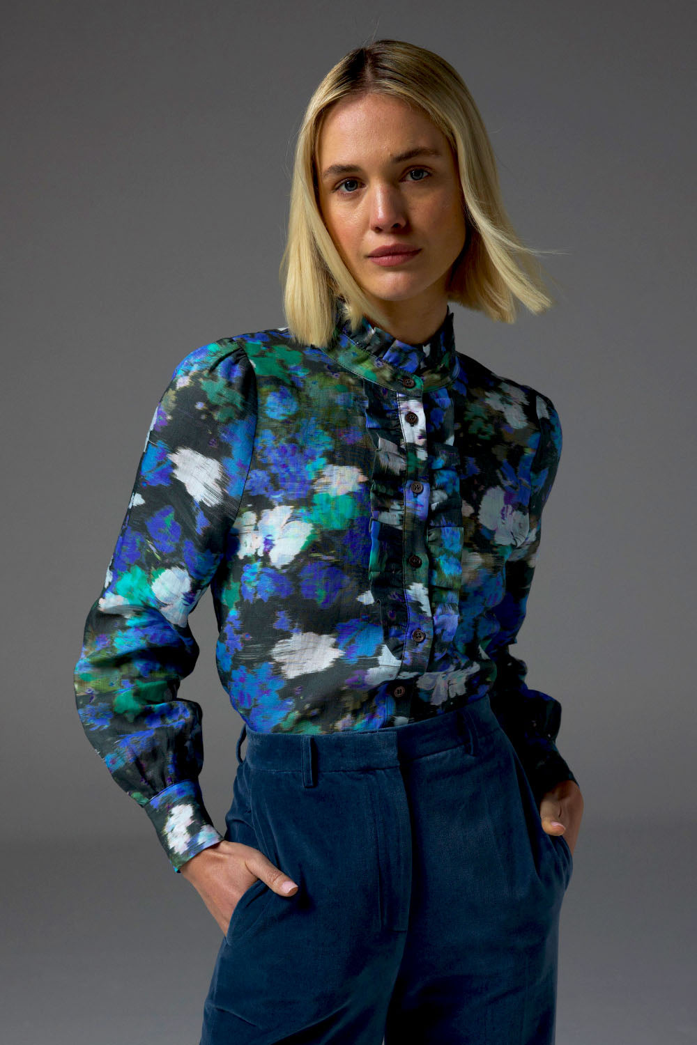 Dialect Top FOREST BLUR | ZOE KRATZMANN | Shop The Range Here – Off Duty