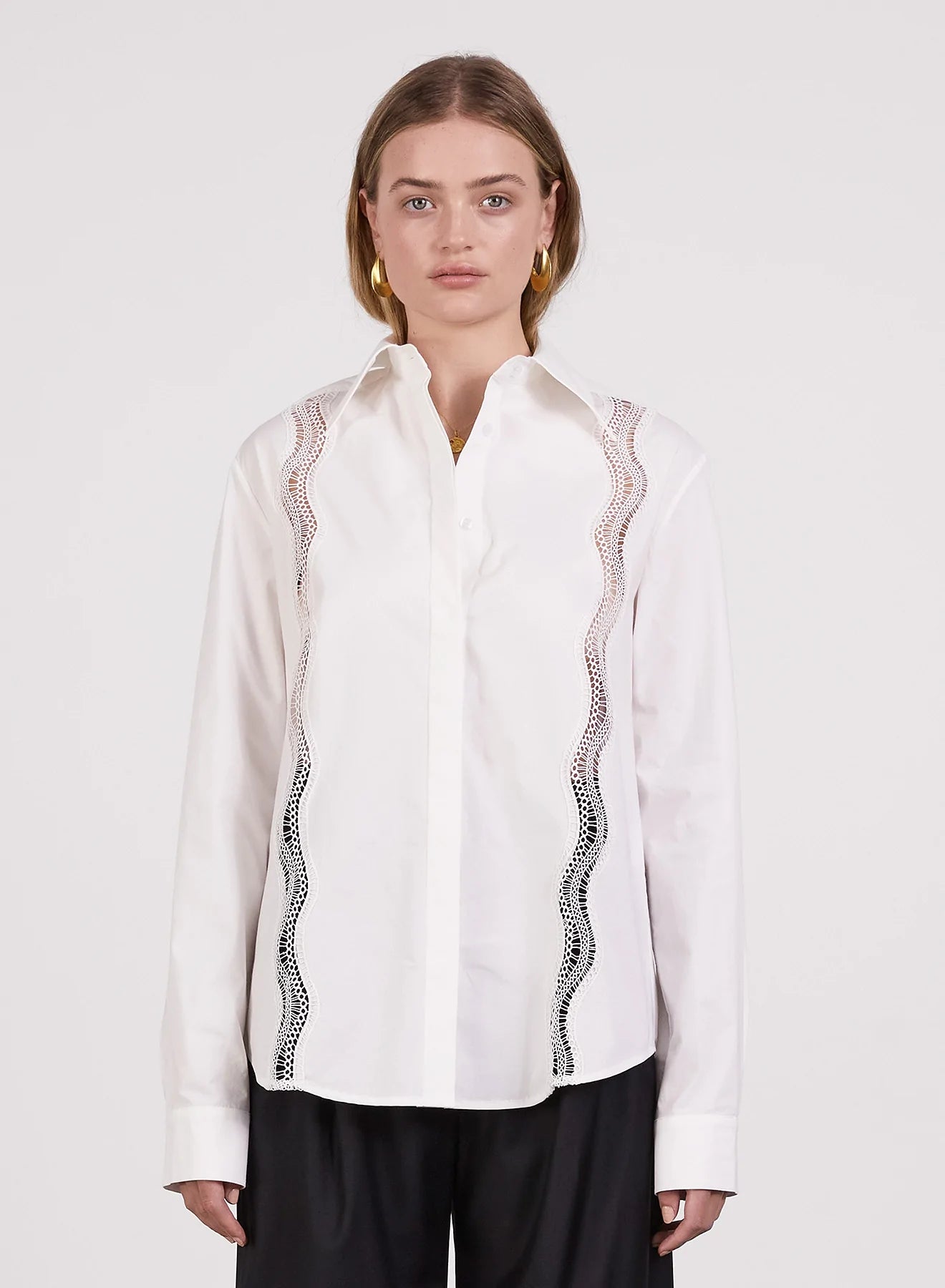 Hunter Shirt Swan | ANNA QUAN | Shop Here – Off Duty